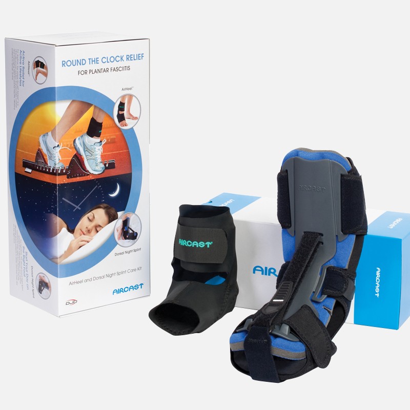 Aircast 09PK AirHeel + Dorsal night splint Care Kit paketti - Avoris ...